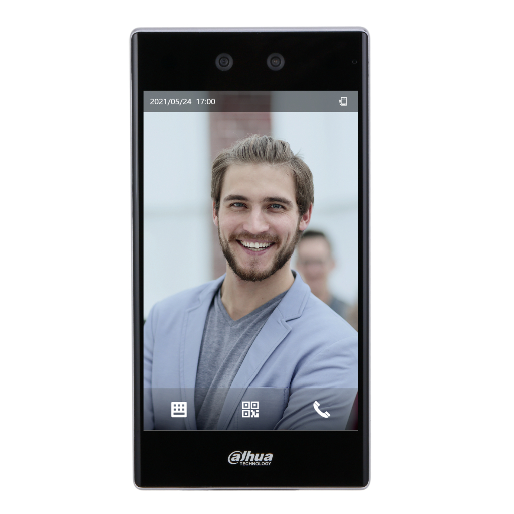 Lector Autónomo LCD 8" táctil de Reconocimiento Facial+PIN+Tarjeta+QR ...