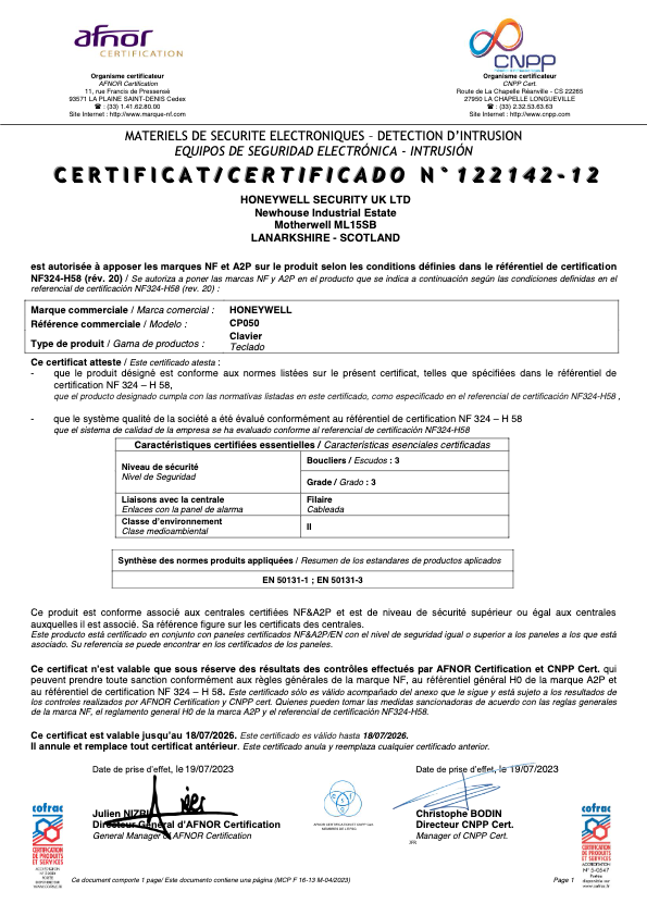 CP050-00-01 - Julio 2026 - Certificado Grado 3 | IBD Global España ...