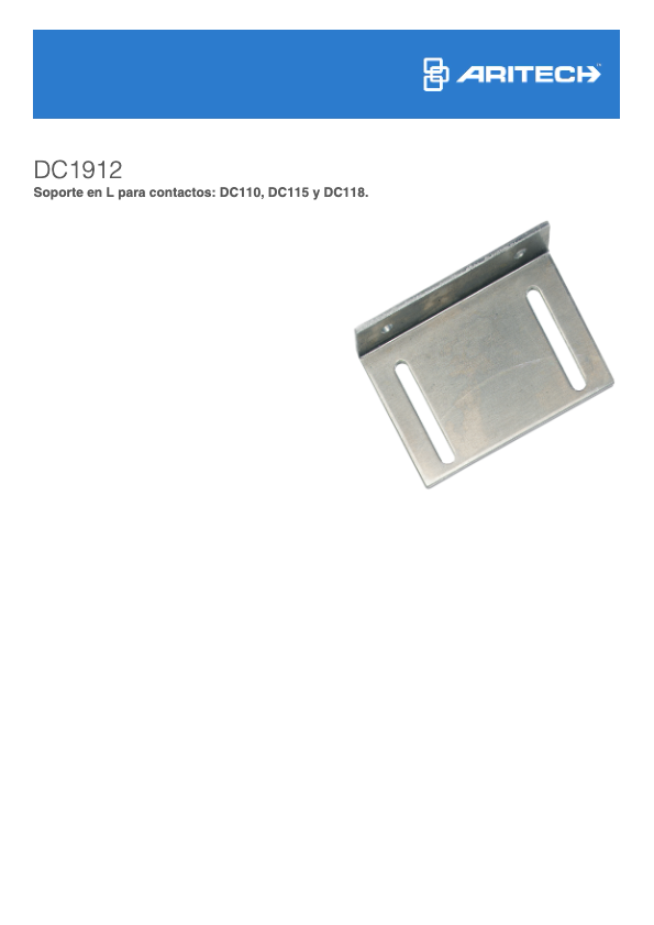 DC1912 - Ficha Técnica Aritech | IBD Global España mayorista CCTV y ...