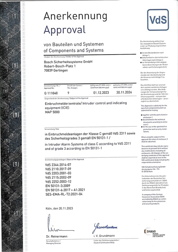 ICP-MAP0012 - Noviembre 2024 - Certificado Grado 3 | IBD Global España mayorista CCTV y ...