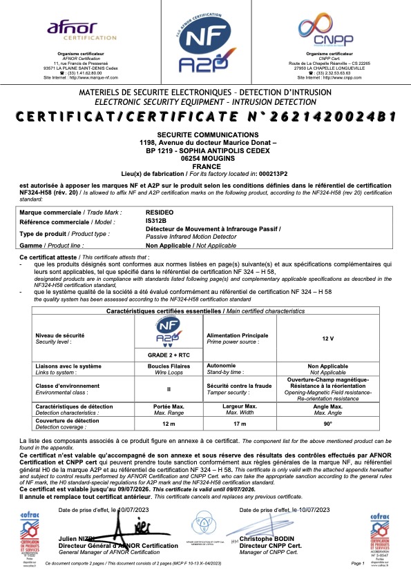 IS312B - Julio 2026 - Certificado Grado 2 | IBD Global España mayorista ...