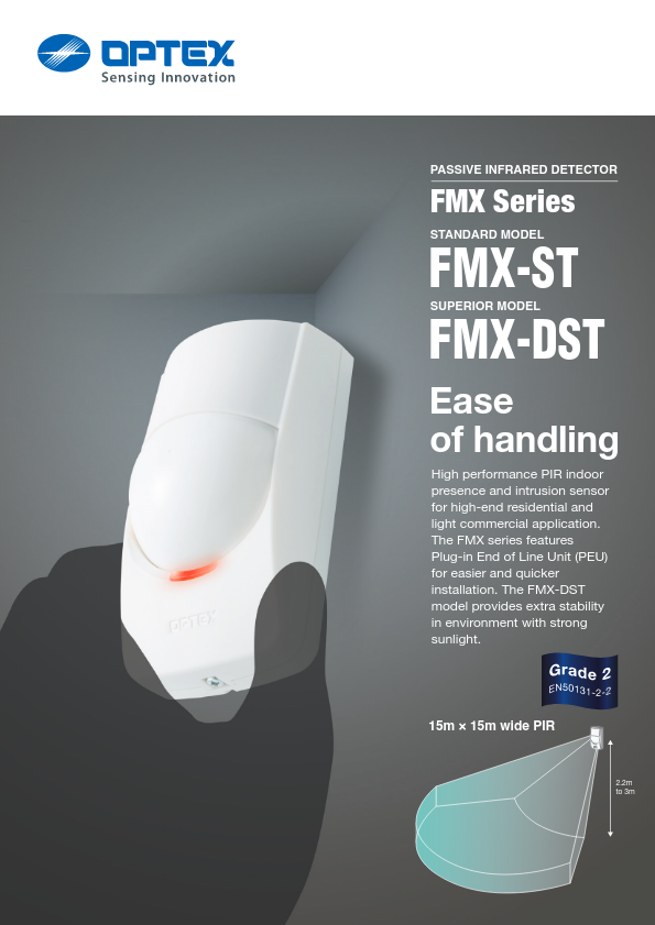 FMX-DST - Ficha Técnica Optex | IBD Global España mayorista CCTV y ...