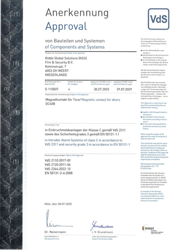 DC408 - Julio 2025 - Certificado Grado 3 | IBD Global España mayorista ...