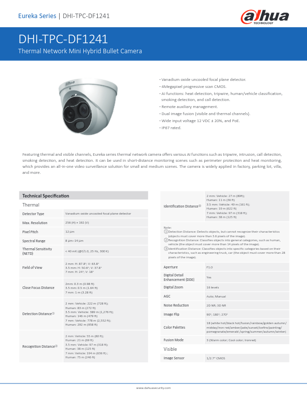 TPC-DF1241-BxFx-DW-S2 - Ficha Técnica Dahua | IBD Global España mayorista CCTV y distribuidor ...